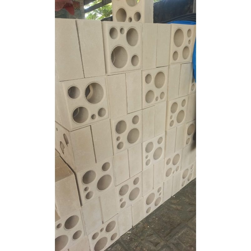Jual Roster Beton Minimalis Putih 20 x 20 Tebal 10cm | Shopee Indonesia
