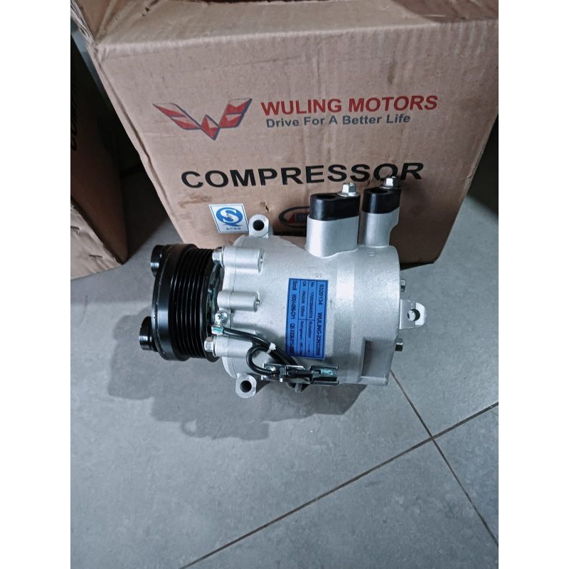 Jual kompresor kompressor compresor compressor ac mobil wuling confero asli original | Shopee ...