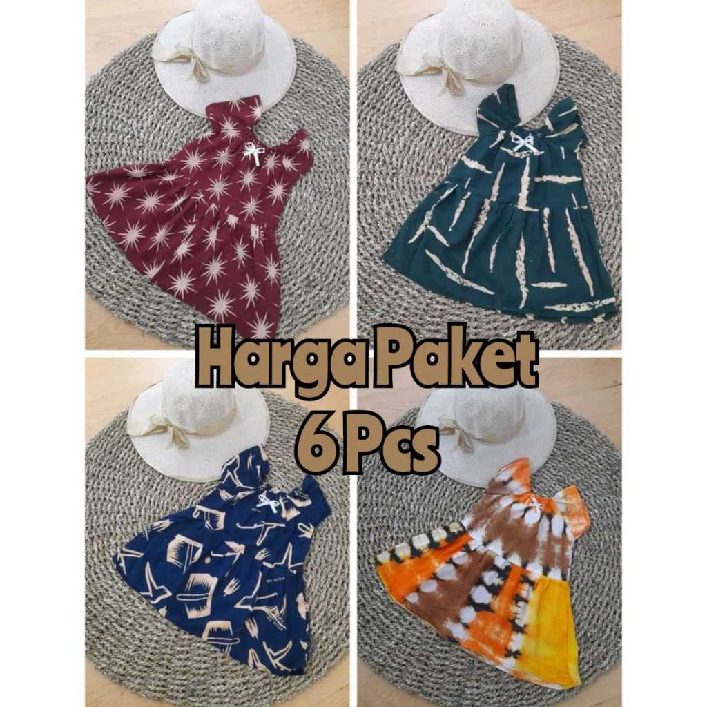 Jual DASTER ANAK PERCA 1-2th / dress bayi perempuan / baju anak ...