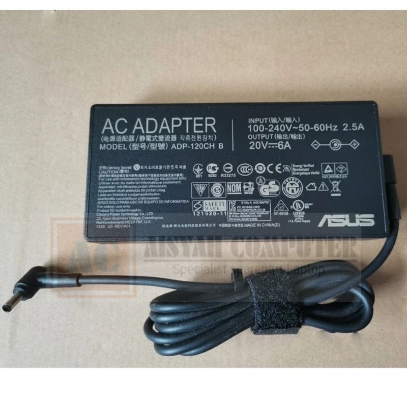 Jual Original Laptop Adaptor Asus Zenbook 15 UX534 Q546F ADP-120CH B ...