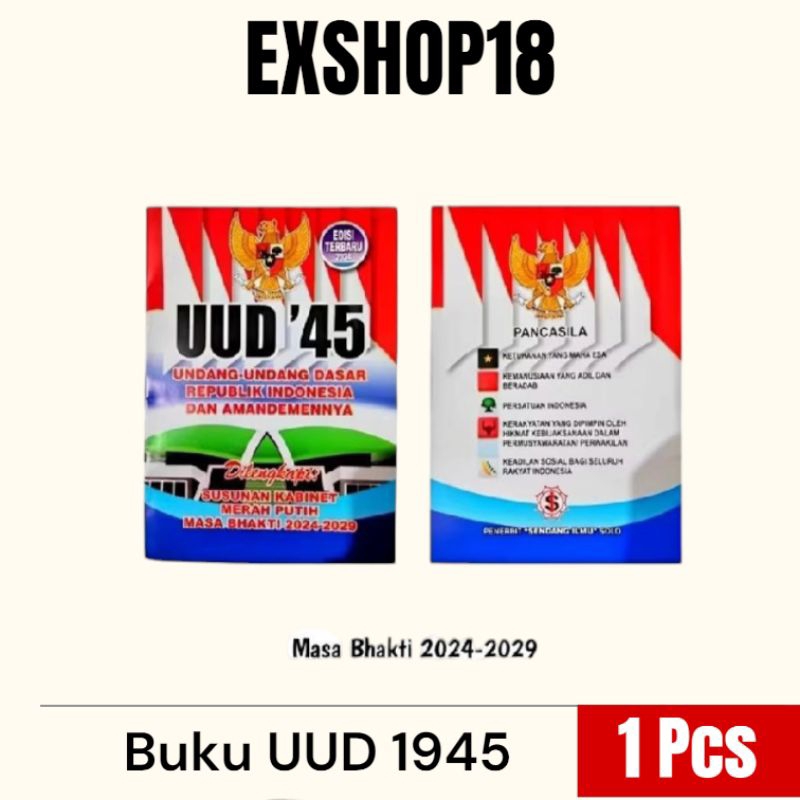 Jual Buku UUD 1945 / UUD 45 UNDANG-UNDANG Dasar Republik Indonesia Dan ...