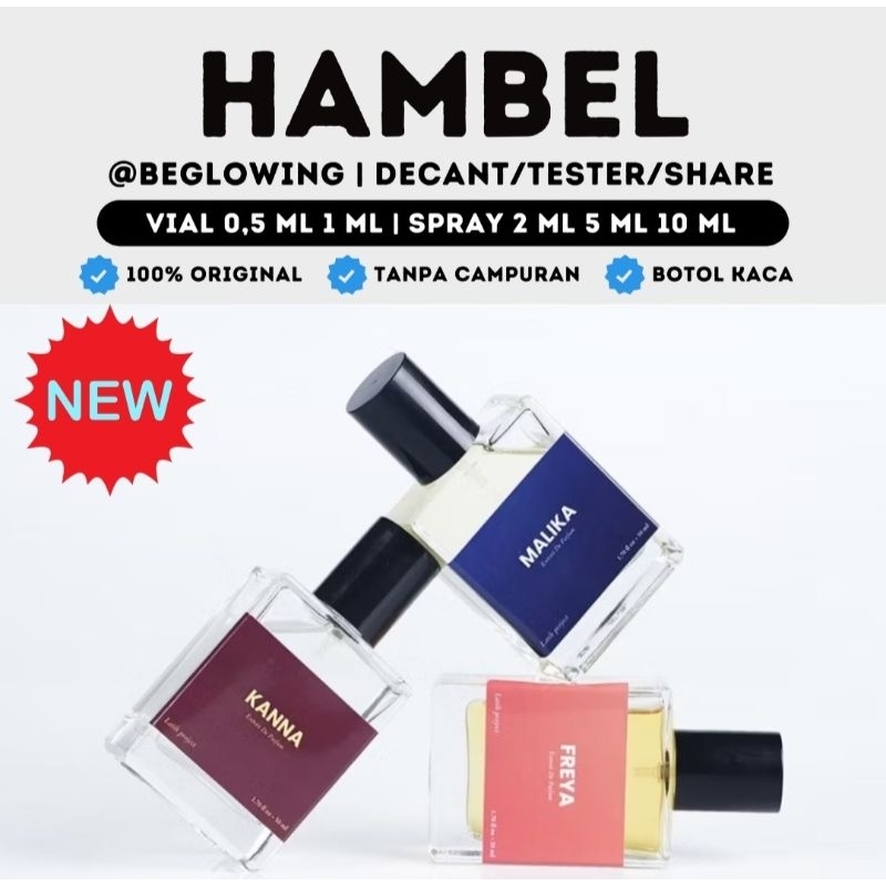 Jual [ Share in Jar / Decant ] Hambel Parfum Cuddle | Xoxo | Kanna ...