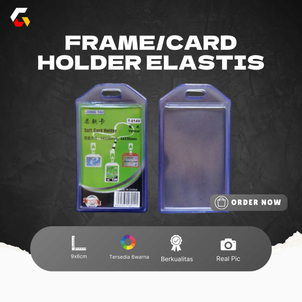 Jual Frame Id Card Holder Casing Idcard Tempat Kartu Name tag Bahan ...