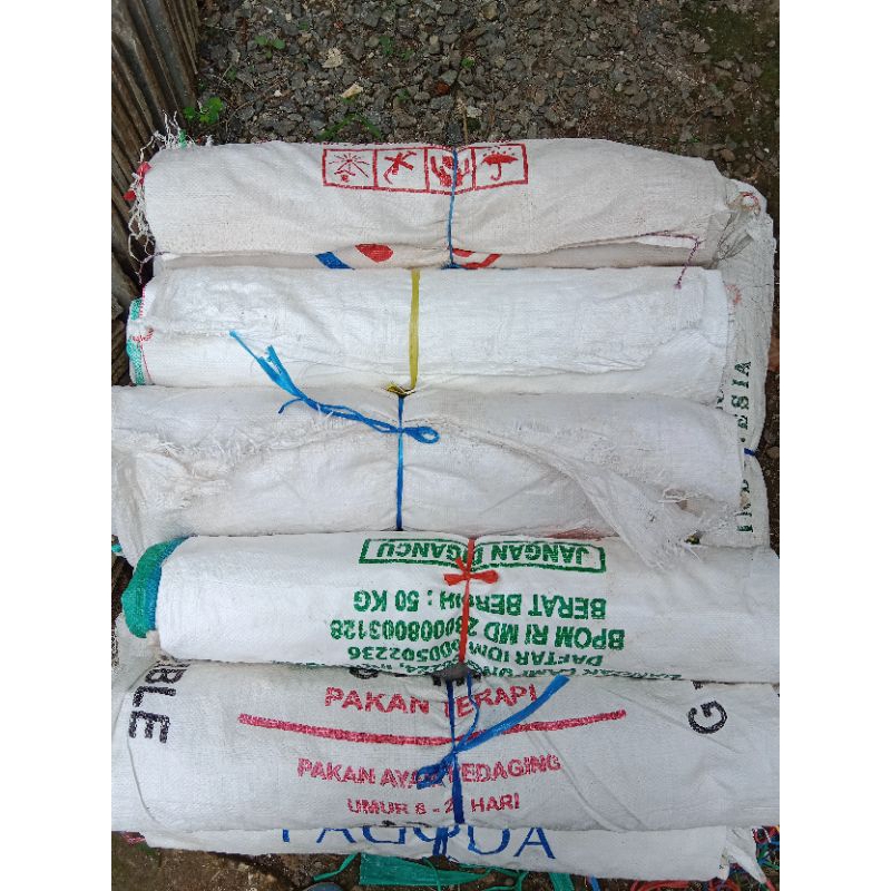 Jual Karung plastik karung bekas 50kg | Shopee Indonesia
