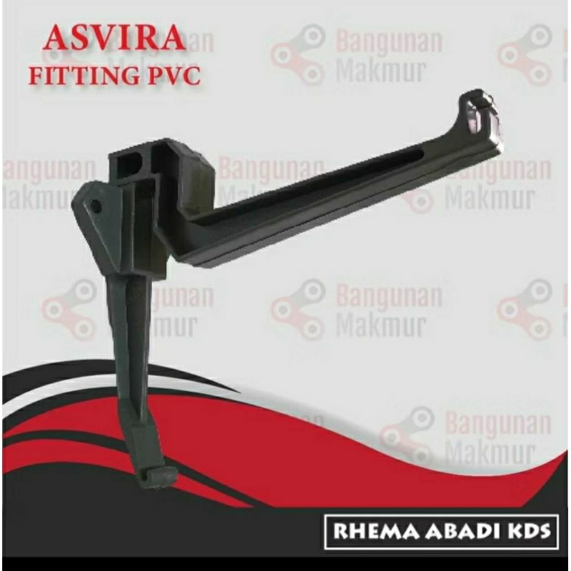 Jual Fitting Sambungan Pralon Pipa Pvc - Gantungan Talang Air (Abu-abu ...