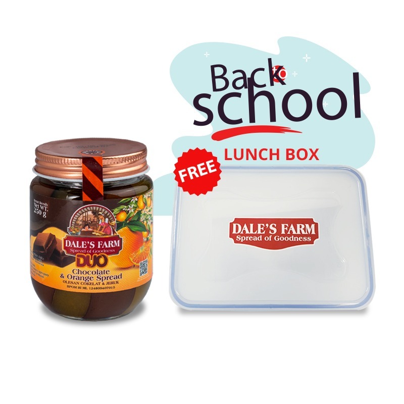 Jual Dale's Farm Duo Chocolate & Orange 250g - Selai Jeruk & Coklat ...