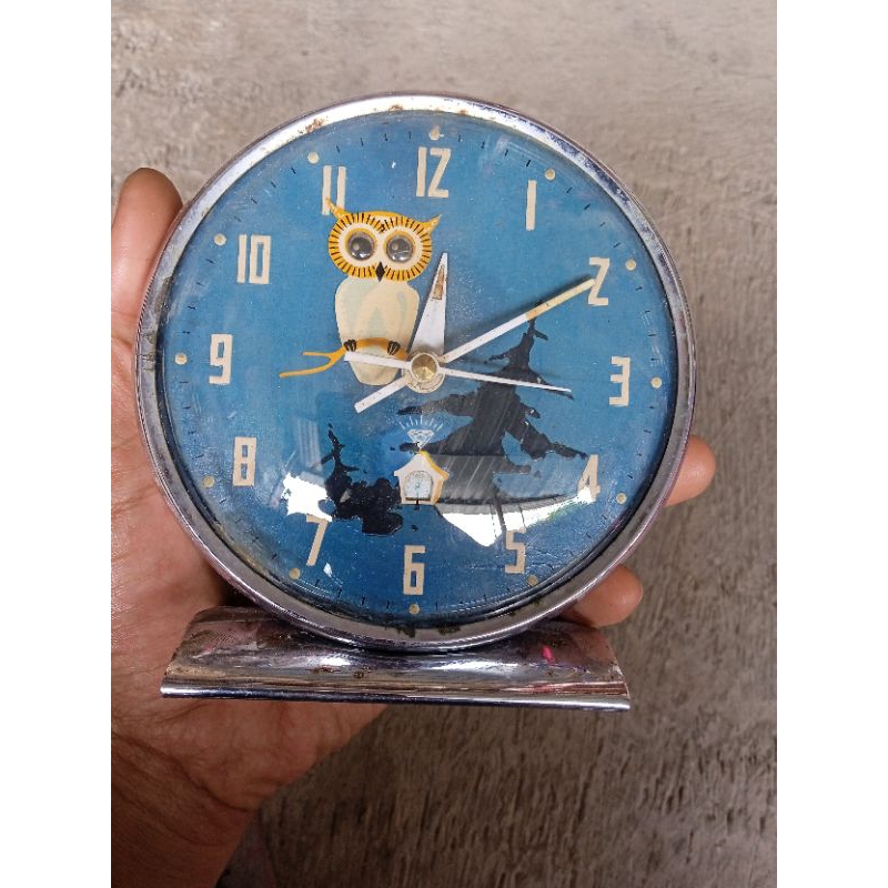 Jual jam weker jam beker jadul jam bekas | Shopee Indonesia