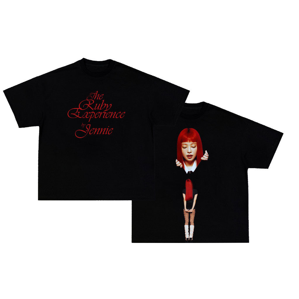 Jual The Ruby Experience by Jennie T-Shirt Bisa COD | Kaos Jennie Black ...