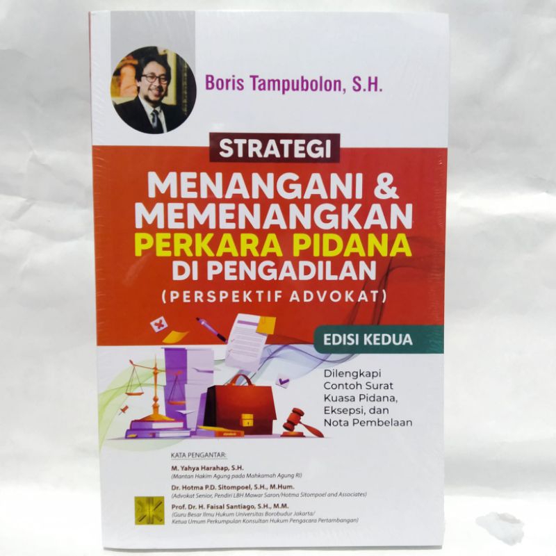 Jual Original Strategi Menangani Dan Memenangkan Perkara Pidana Di ...