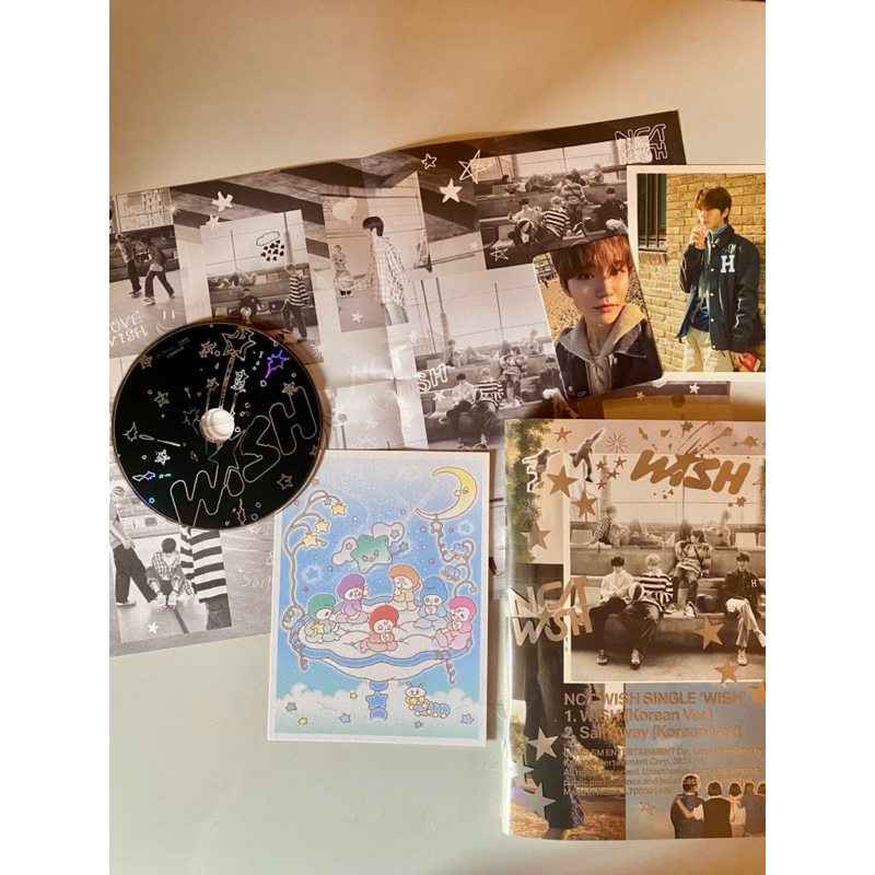 Jual [ALBUM ONLY] NCT WISH SINGLE ALBUM WISH PHOTOBOOK KOREAN VER NO PC NO POLAROID NO POSTER ...