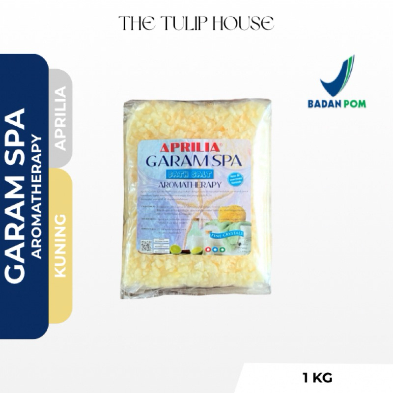 Jual APRILIA Garam Spa Kuning Varian 1kg/500g/250g | Shopee Indonesia