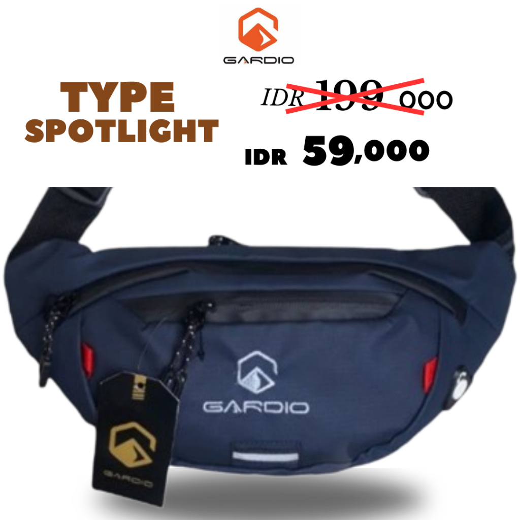 Jual Gardio SPOTLIGHT Waistbag , Tas Pinggang , Tas Selempang Unisex ...