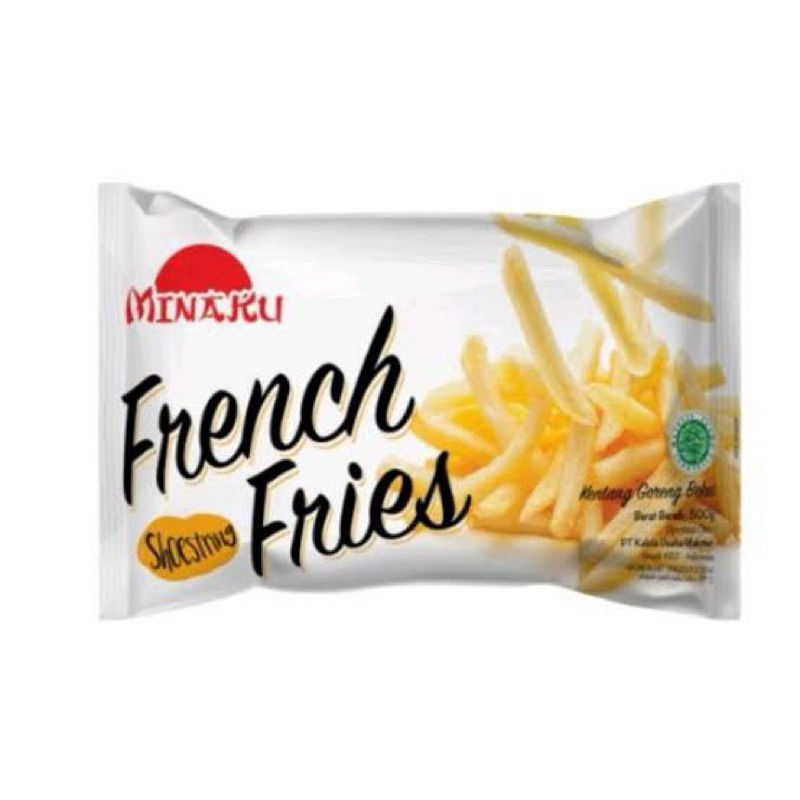 Jual Minaku French Fries Kentang Goreng Shoestring 500gr | Shopee Indonesia