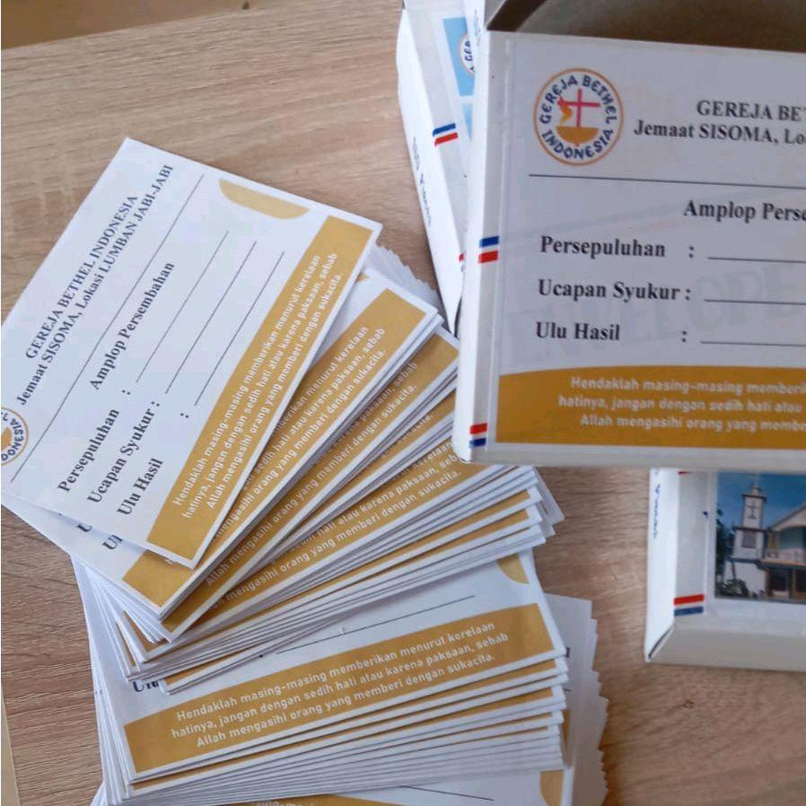 Jual Amplop Custom Donasi, Persembahan, Perpuluhan Ukuran Sedang ...