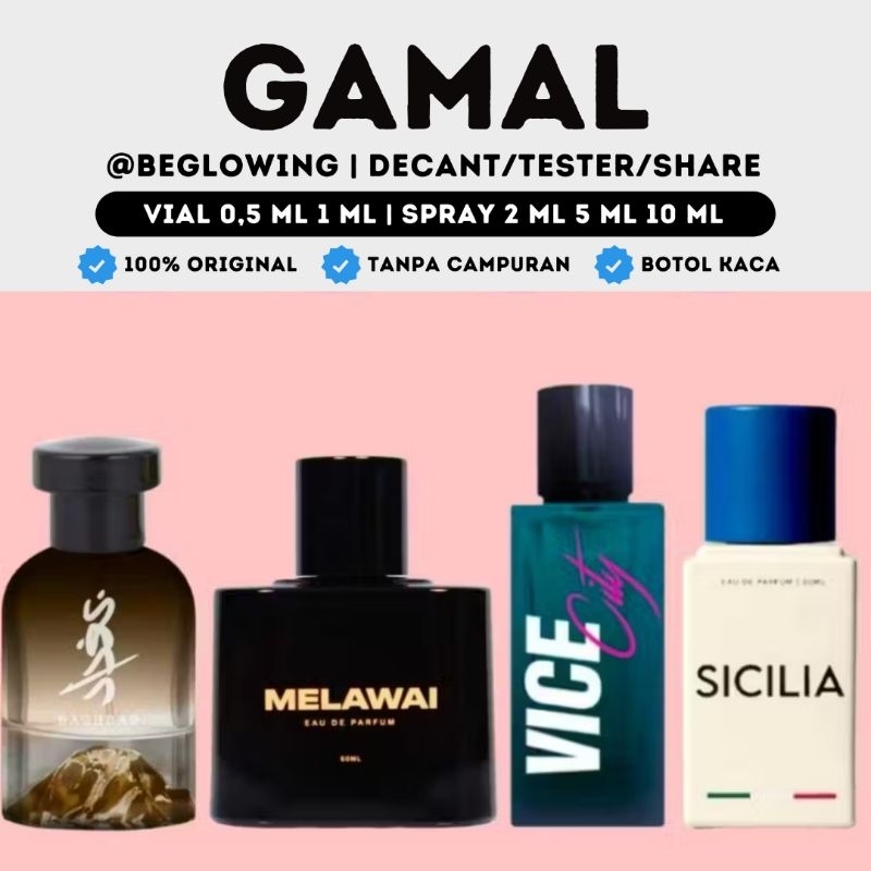 Jual Decant - Gamal Men Sicilia Vice City Baghdad Melawai | Shopee ...