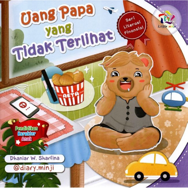 Jual Seri Literasi Finansial: Uang Papa yang Tidak Terlihat | Shopee ...