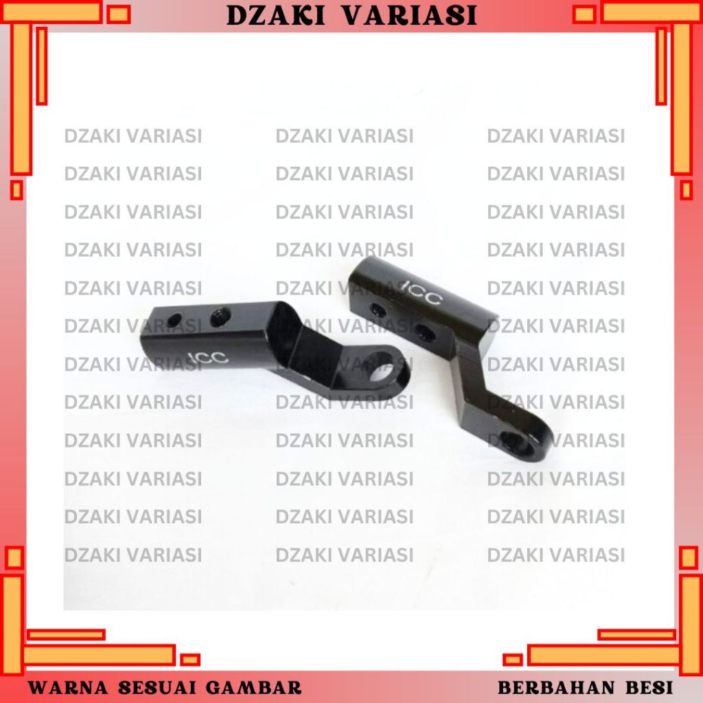 Jual BRACKET DUDUKAN LAMPU MOTOR BRACKET HOLDER HP SPION EXTENSION ...