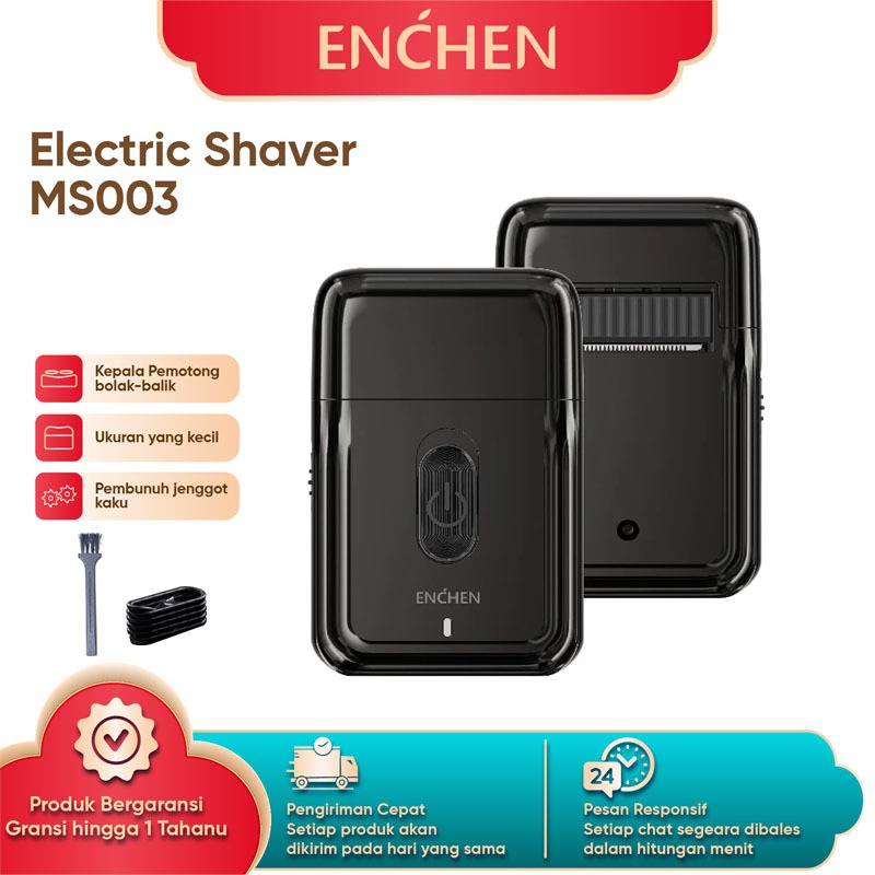 Jual 【COD】ENCHEN MS003 Alat Cukur Elektrik Alat Cukur Kumis Jenggot ...