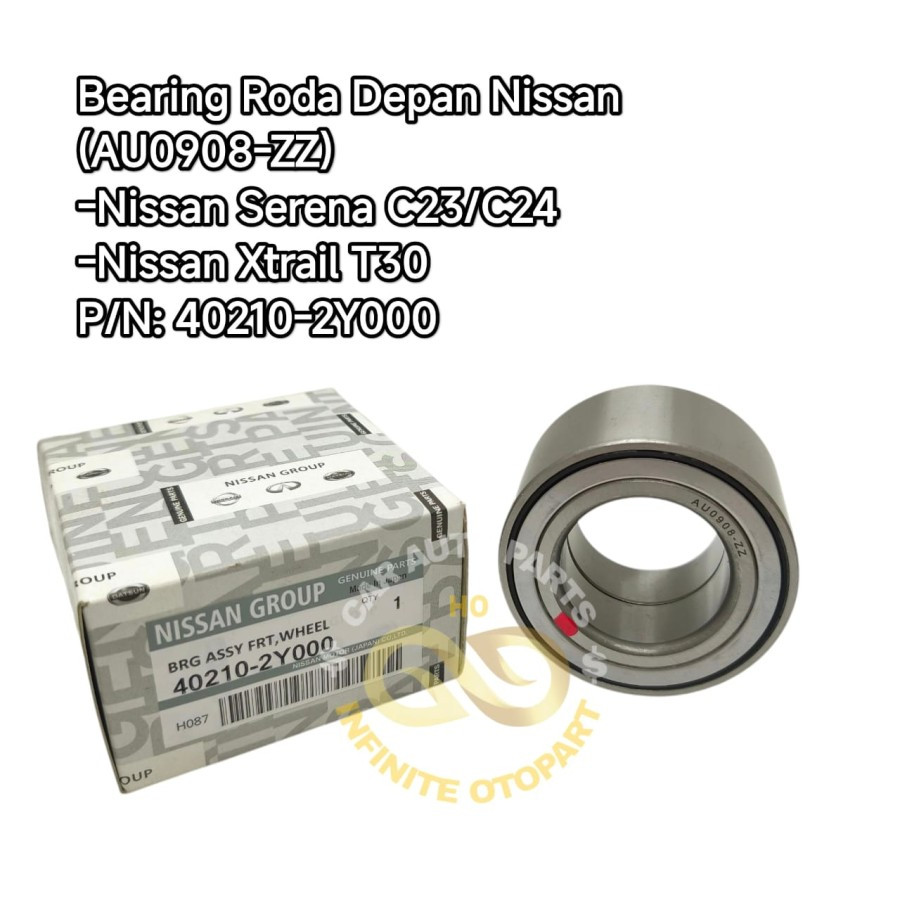 Jual BEARING RODA DEPAN NISSAN SERENA C24 XTRAIL NSK JAPAN 40210-2Y000 ...