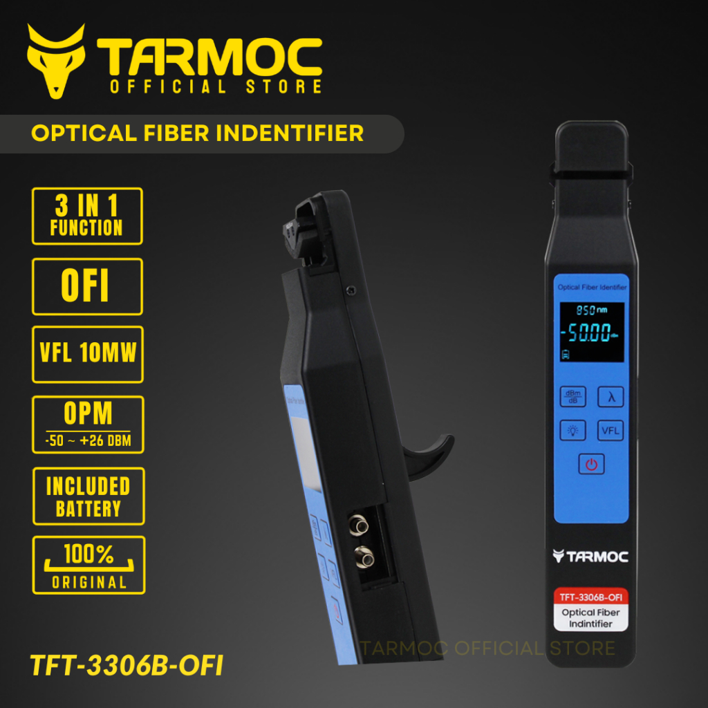 Jual Tarmoc TFT-3306B-OFI | Optical Fiber Indentifier + VFL + OPM -50 ...