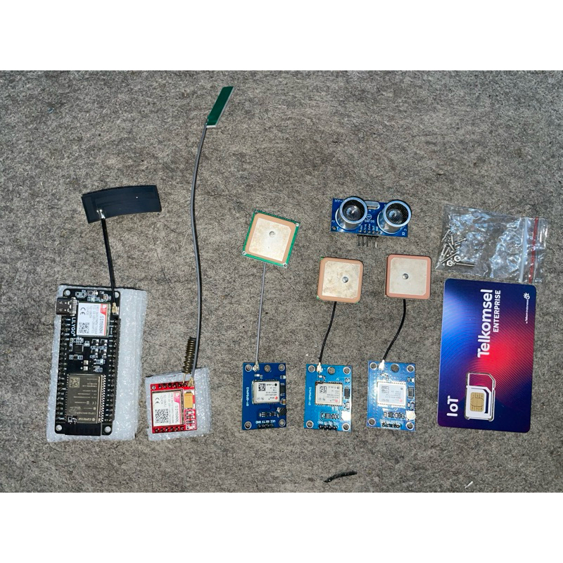 Jual LILYGO TTGO-T-CALL ESP32 WROVER-E, SIM800L, GY-GPS6MV2, HY-SRF05 ...