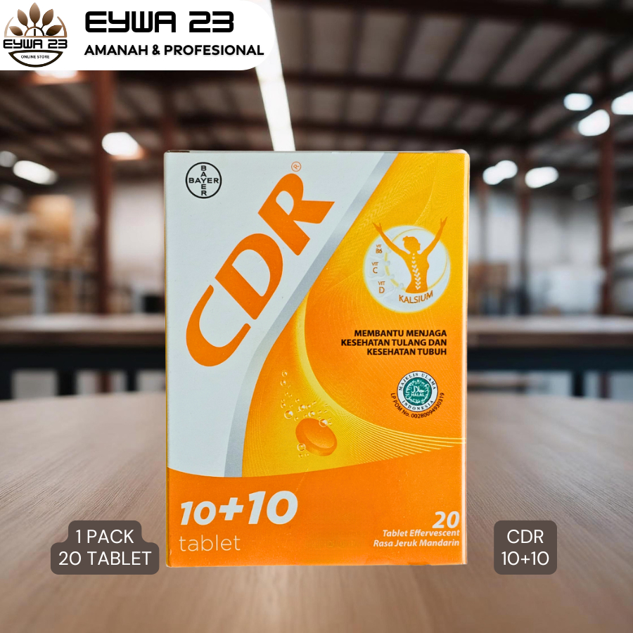 Jual CDR Multivitamin Jeruk Mandarin Pack 20 Tablet | Shopee Indonesia