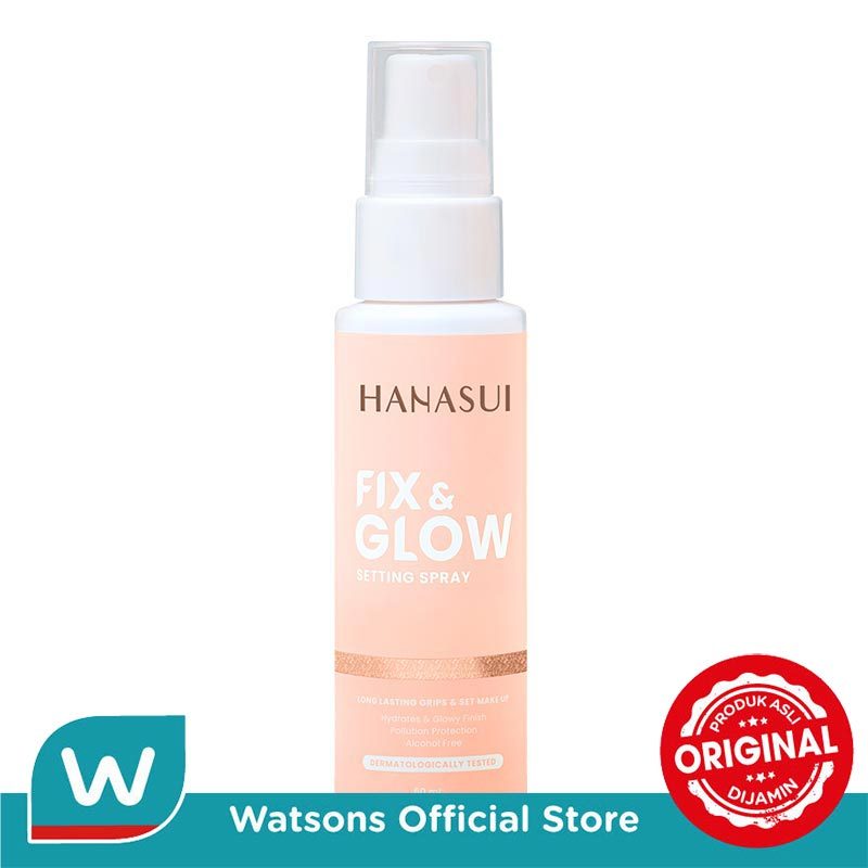 Jual Hanasui Fix & Glow Setting Spray 60ml | Shopee Indonesia
