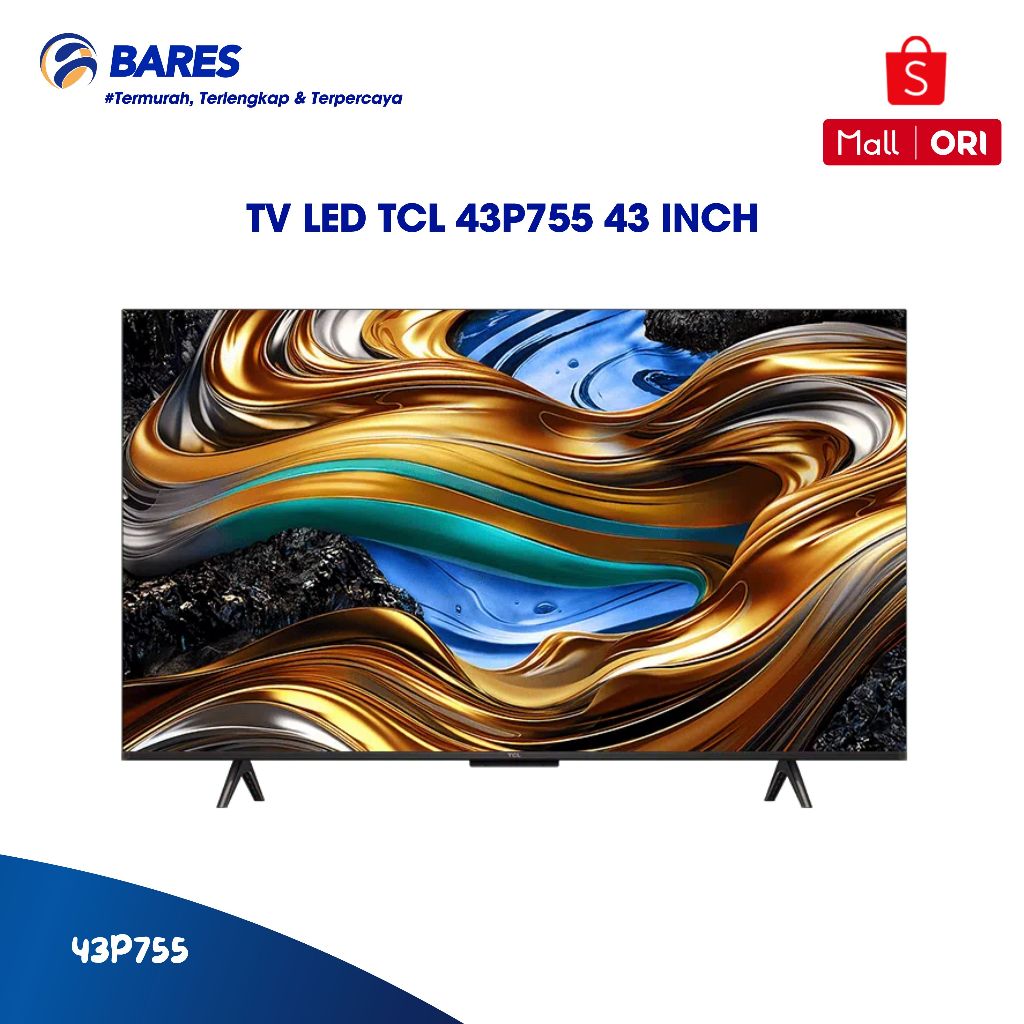 Jual TCL 43P755 Led Tv Ukuran 43 Inch | Shopee Indonesia