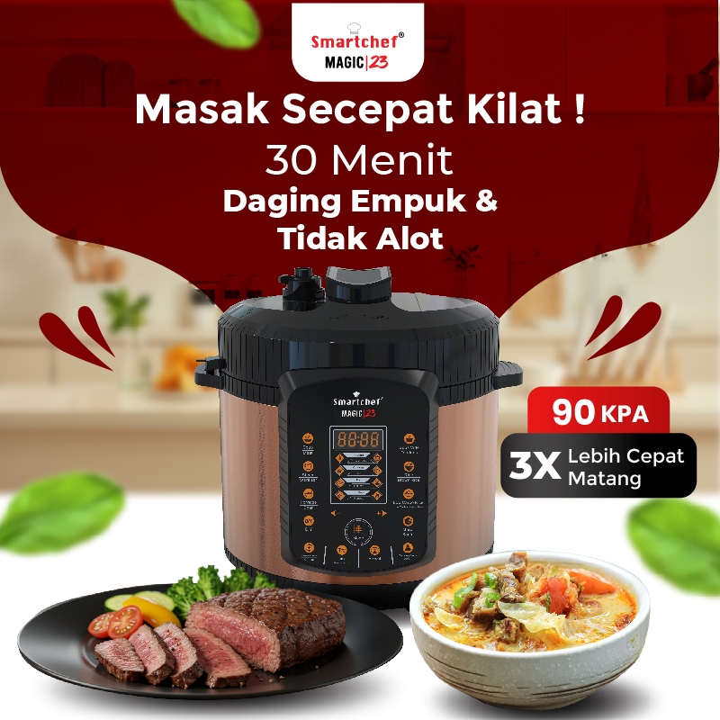 Jual Smart Chef Pemanas Makanan Peralatan Dapur Multifungsi Temurah ...