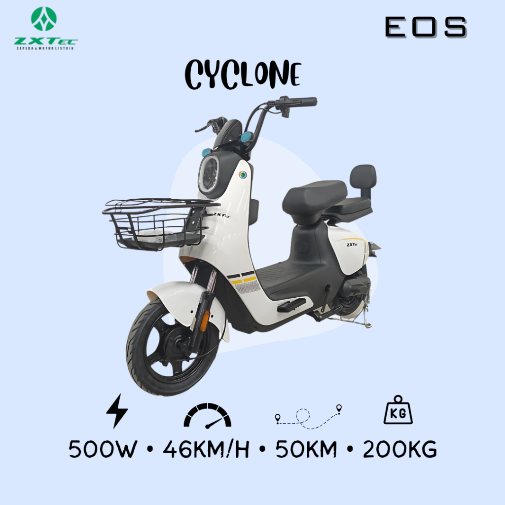 Jual Sepeda Listrik Exotic Genio Saige ZXTec CYCLONE - BERGARANSI RESMI ...