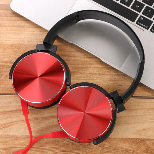 Jual Headset Headphone Bando KAbel Extra Bass 450 AP Stereo Headset ...