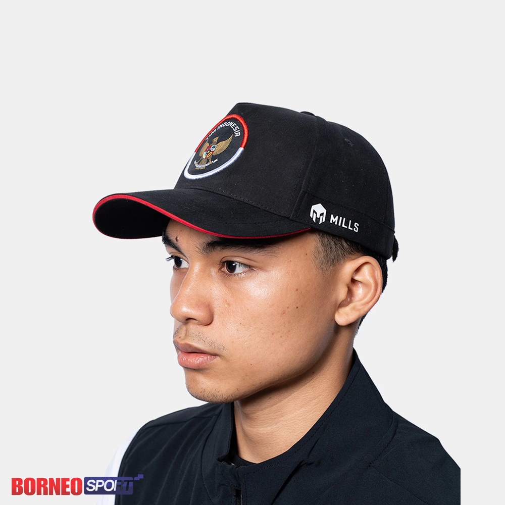 Jual AKSESORIS MILLS TIM INDONESIA CAP A4 - ART HMIL040831 / TOPI MILLS ...