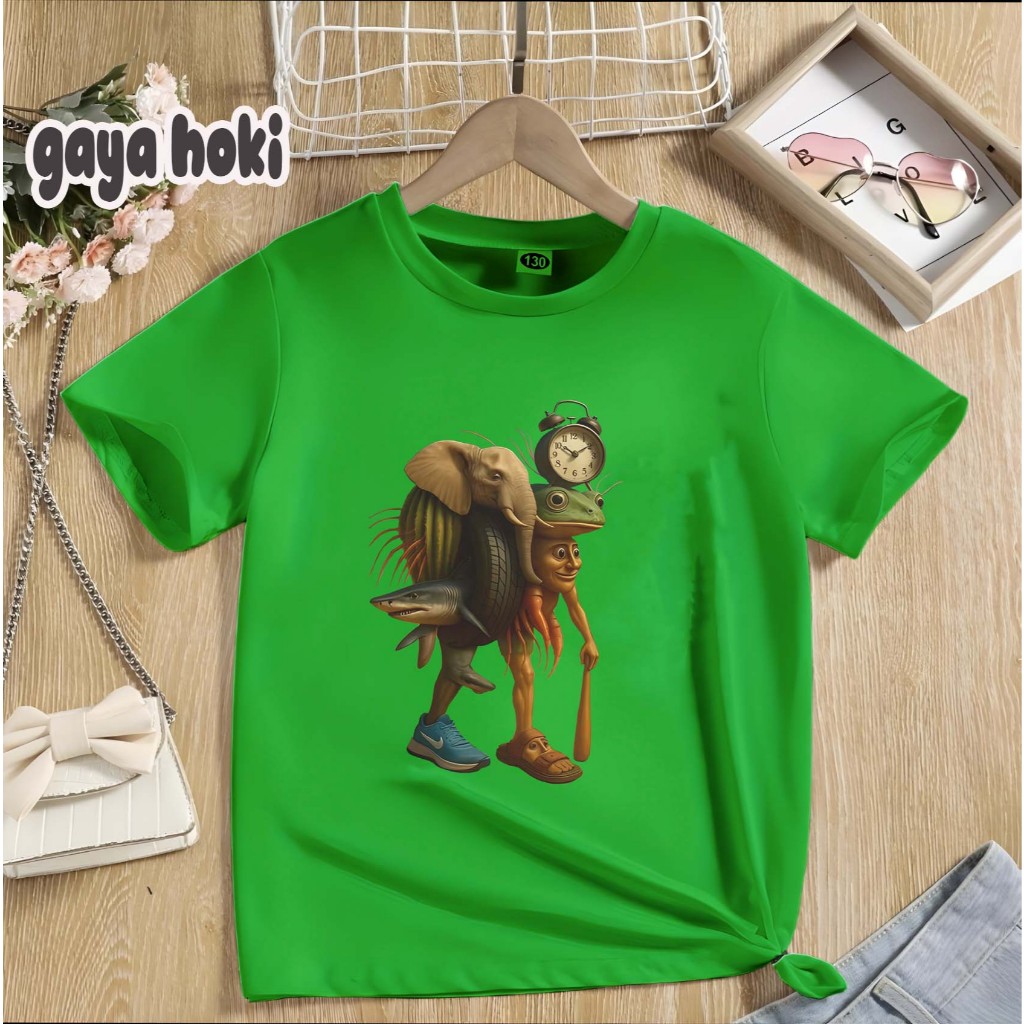 Jual Baju Kaos Anak Gambar TRIPA TROPA TRALALA LIRILIRA TUNG TUNG SAHUR ...