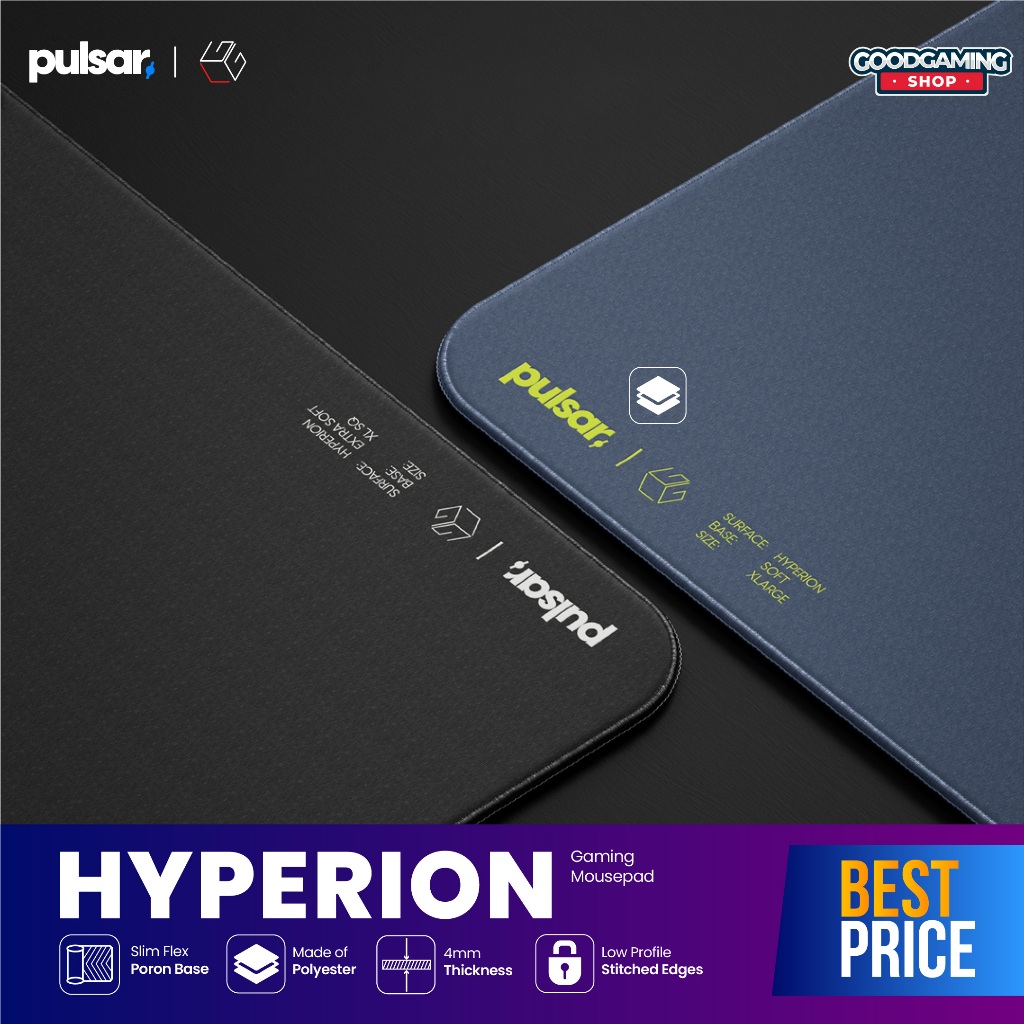 Jual PULSAR [Pulsar x LGG] Hyperion Gaming Mousepad - Mousepad Gaming ...