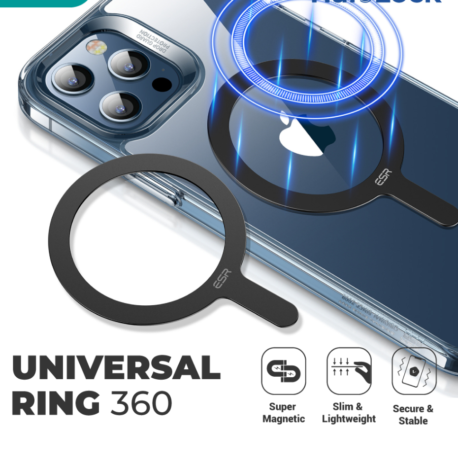 Jual Universal Ring ESR 360 2Z525 with HaloLock - MagSafe 2 Packs ...