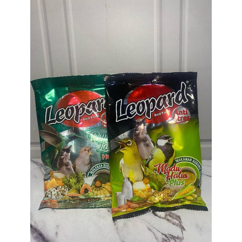 Jual Leopard Pakan Burung - Makanan Bergizi Untuk Burung Juara | Shopee ...