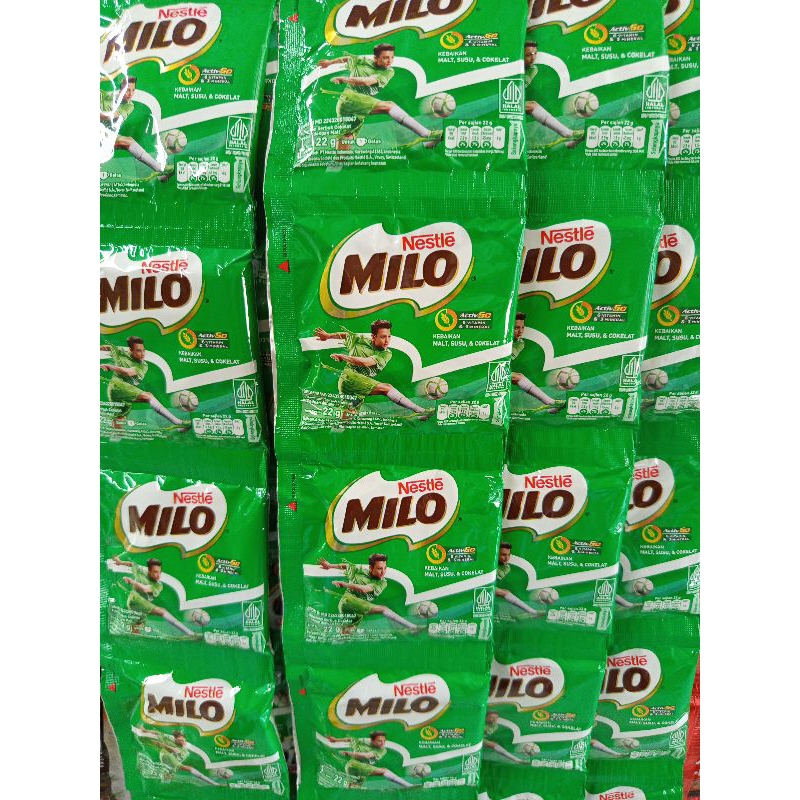 Jual MILO 1 RENCENG (ISI 10 + BONUS 1SACHET) | Shopee Indonesia