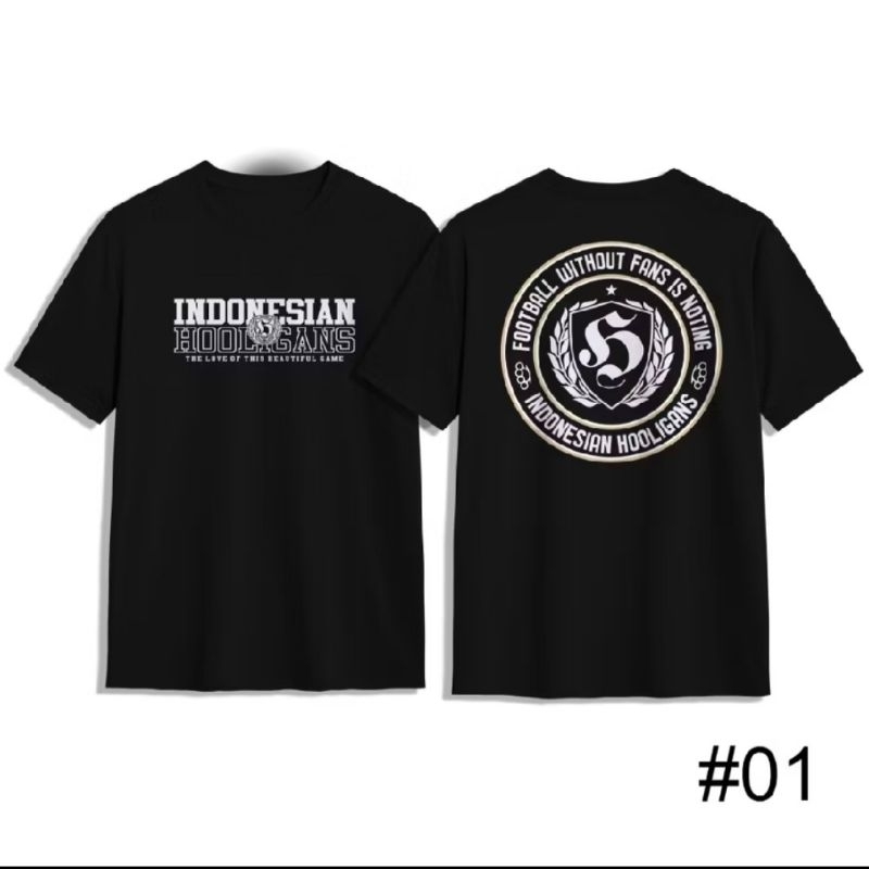 Jual KAOS INDONESIAN HOOLIGANS | SABLON DTF | Shopee Indonesia