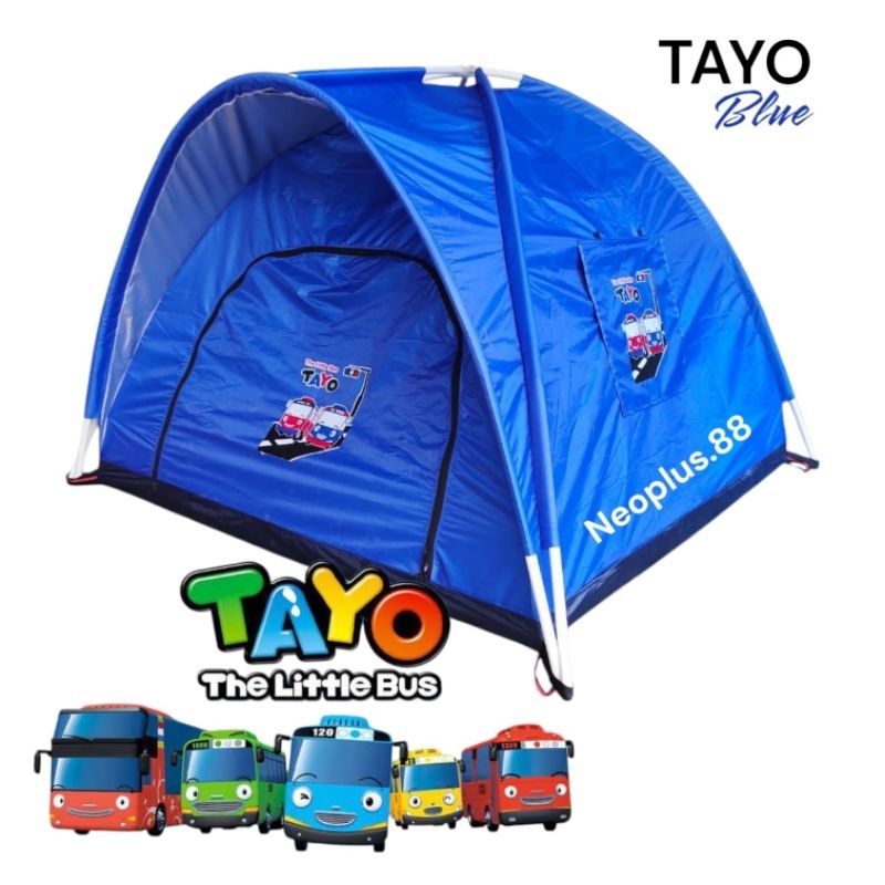 Jual TENDA ANAK TAYO FULL BIRU TENDA CAMPING ANAK TENDA MAINAN RUMAH ...