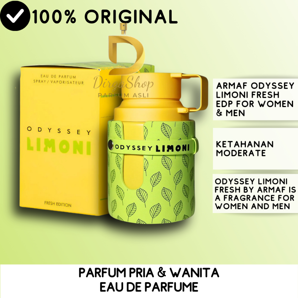 Jual Armaf Odyssey Limoni Fresh EDP for women & men | Shopee Indonesia