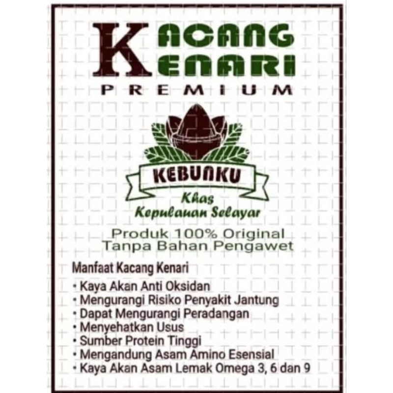 Jual Kacang Kenari utuh kemasan Vacuum berat 1kg | Shopee Indonesia