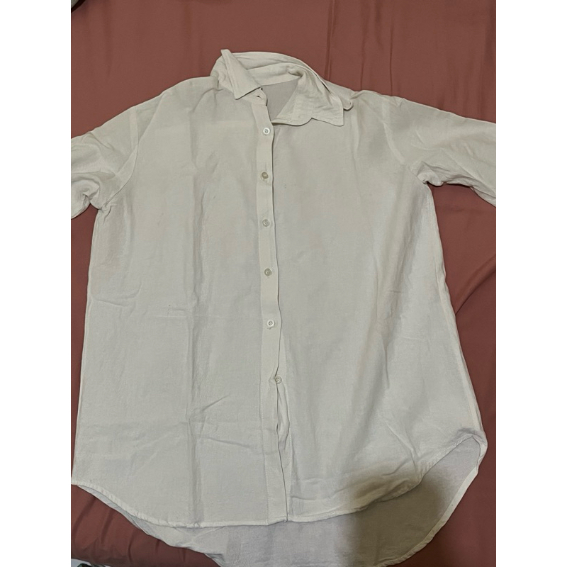 Jual [Preloved] Kemeja Linen Oversize by Sivali Factory | Shopee Indonesia