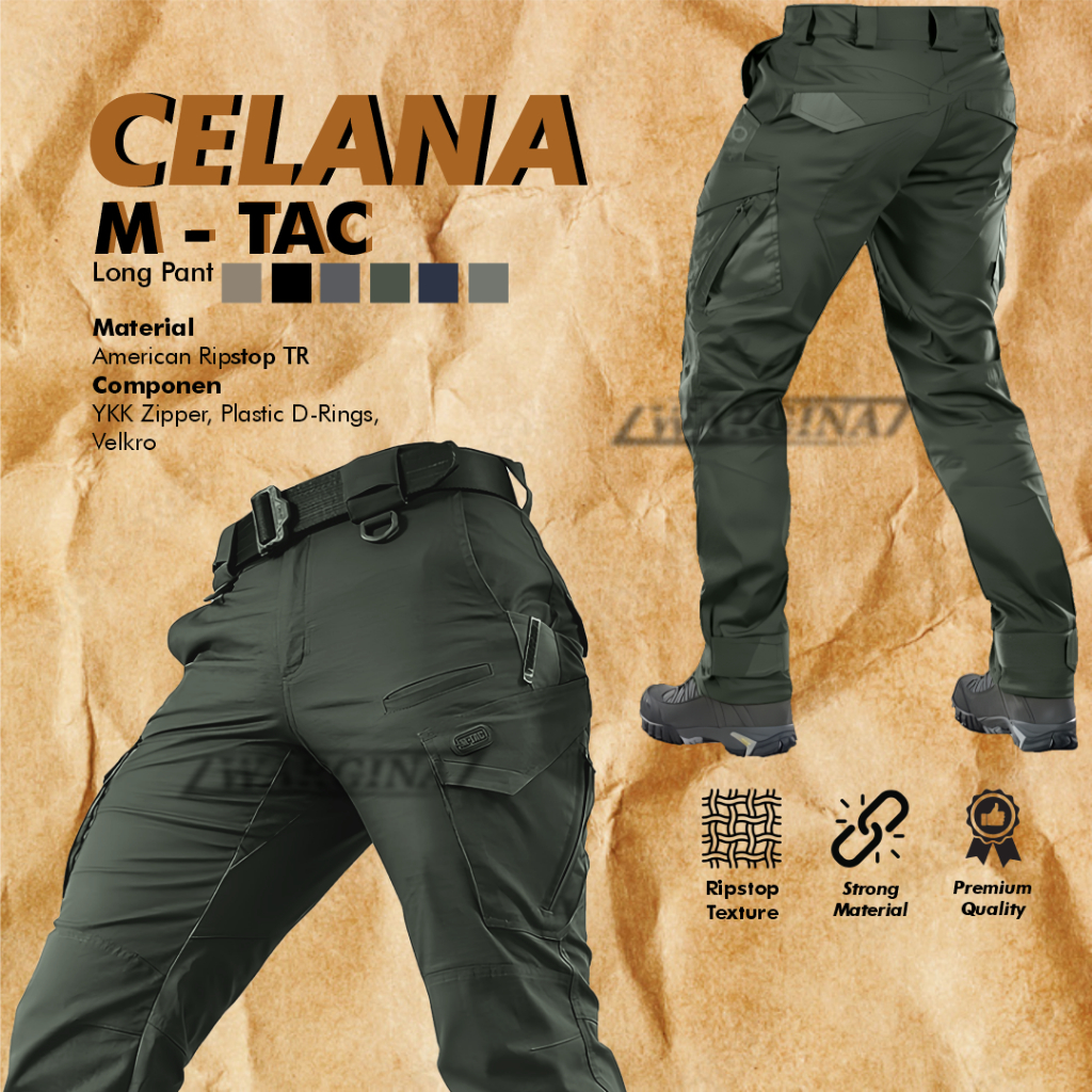 Jual Celana Panjang Pria Tactical M-TAC Premium Cargo Pants Army ...