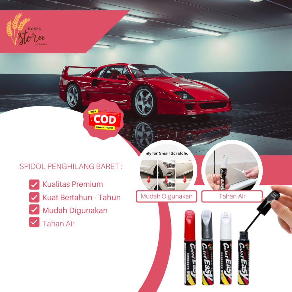 Jual CAT Mobil Profesional Easy Scratch Penghilang Baret Goresan ...