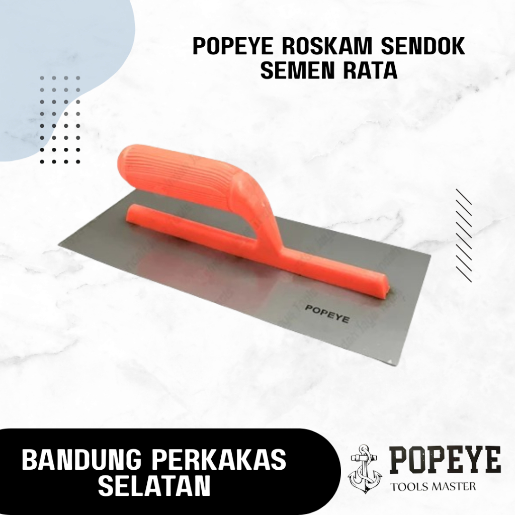 Jual POPEYE Roskam Sendok Semen Gagang Fiber - Cetok Sekop Tembok ...
