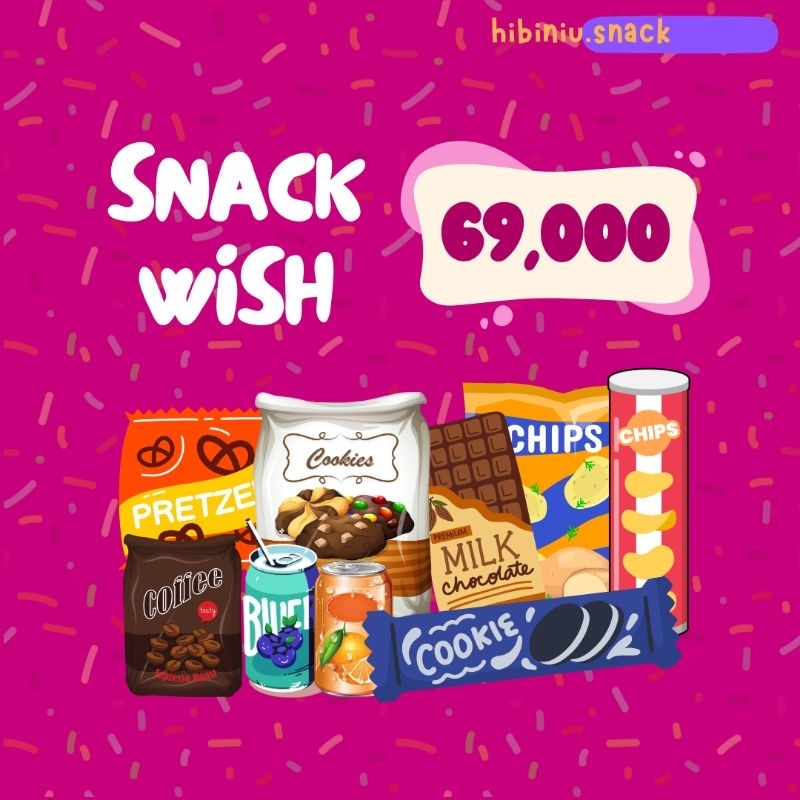 Jual ETALASE SNACK WISH / SNACK POUCH | Shopee Indonesia