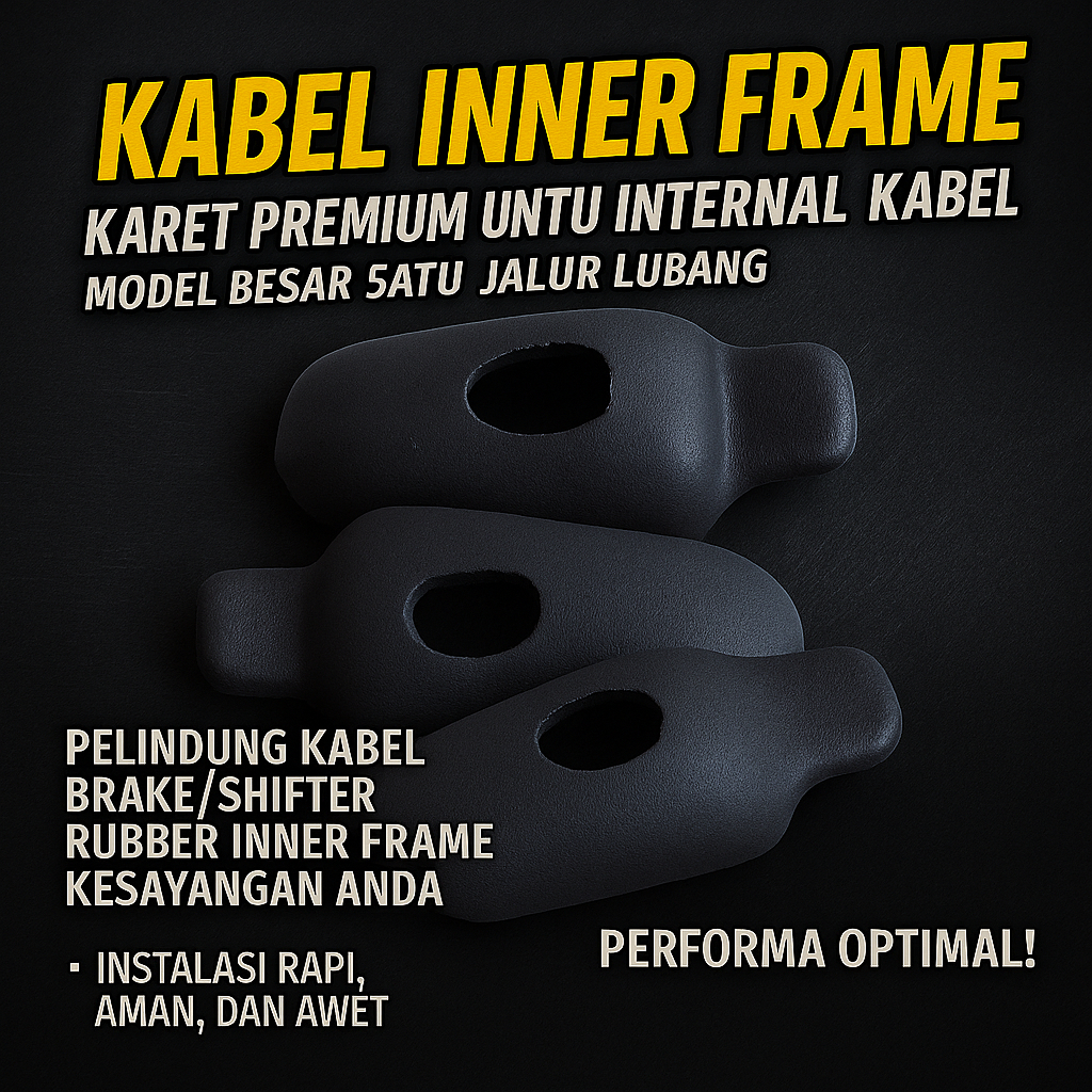 Jual Inner Cable Guide Karet Premium untuk Internal Kabel Frame Sepeda ...