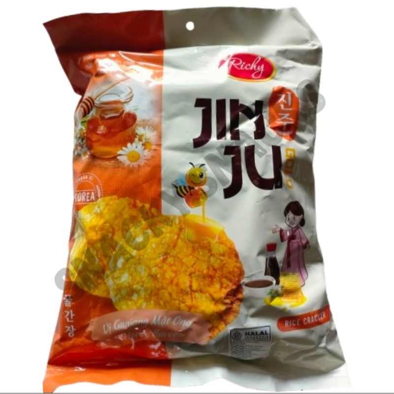 Jual JIN JU RICE CRACKERS SWEET HONEY | Shopee Indonesia