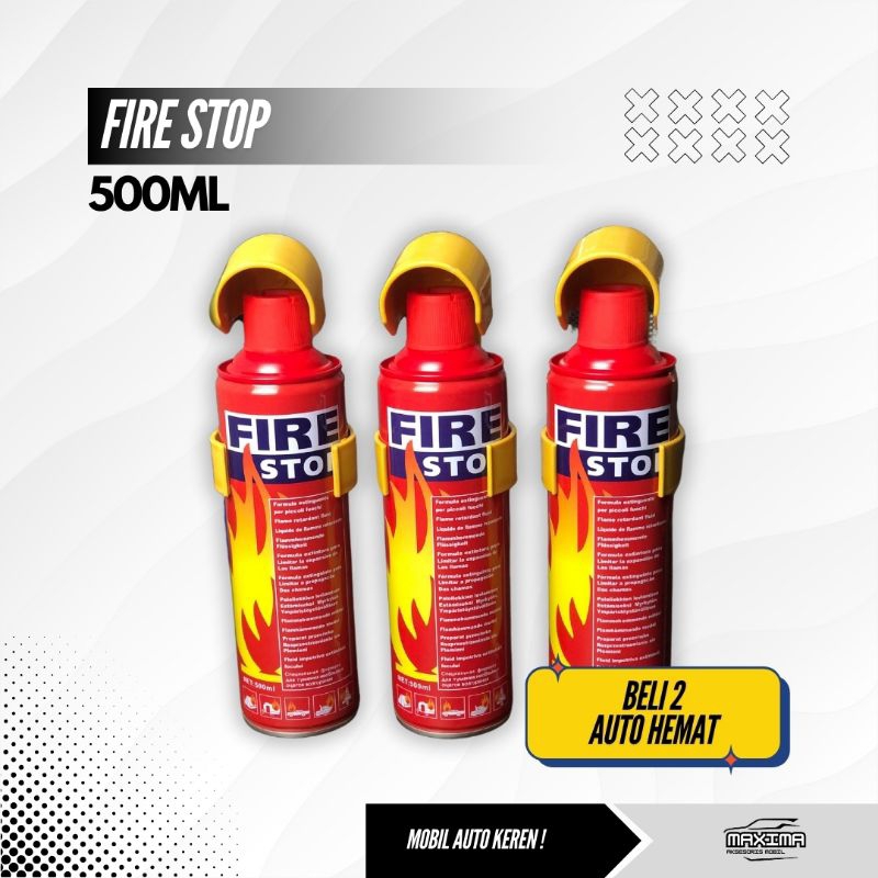 Jual Alat Pemadam Api Kebakaran Fire Stop Mobil 500 ML | Shopee Indonesia