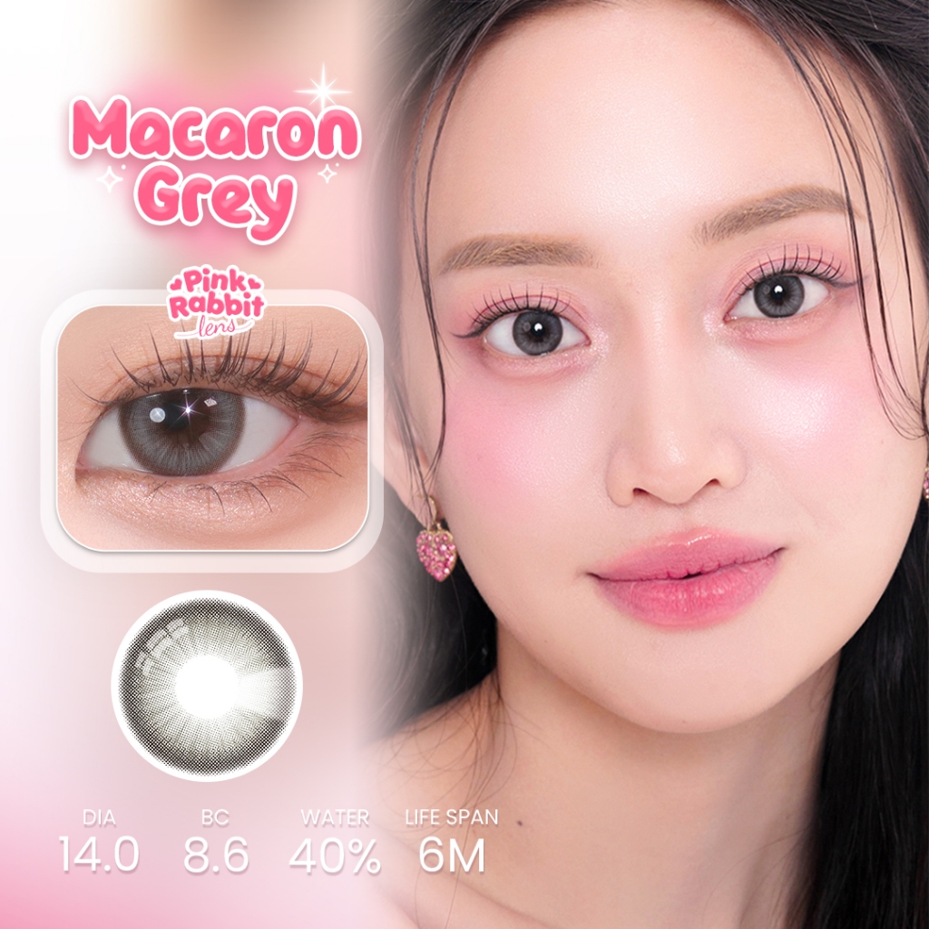 Jual PINKRABBIT SOFTLENS MACARON GREY - Normal, Minus 0.5 S/D 10.00 (1PCS/Sebelah) | Shopee ...